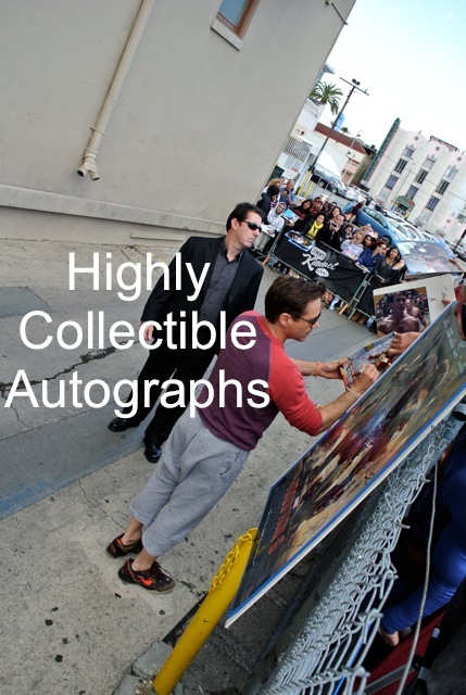 Highly Collectible Autographs: RDJ Robert Downey Jr Iron Man Tony Stark ...