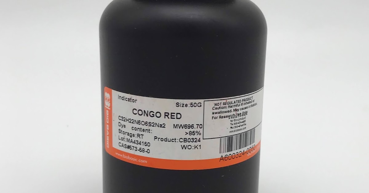 Congo Red (Indicator)