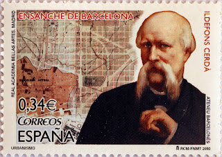 Sellos de Filatelia de España: SELLO | ILDEFONSO CERDÁ, ENSANCHE DE ...