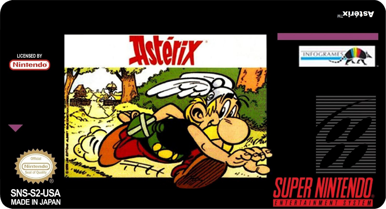 Gamer Labels: Astérix