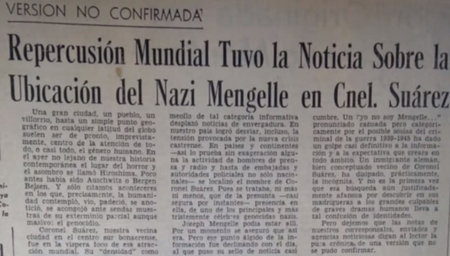 Lothar Hermann, el ciego refugiado en Coronel Suárez que cazó al ...