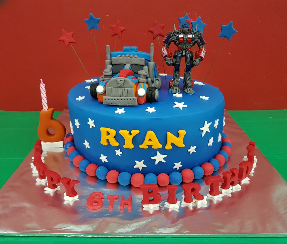 Yochana's Cake Delight! : Ryan's 6th Birthday