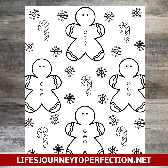 Life's Journey To Perfection: Super Cute Christmas Coloring Pages You ...