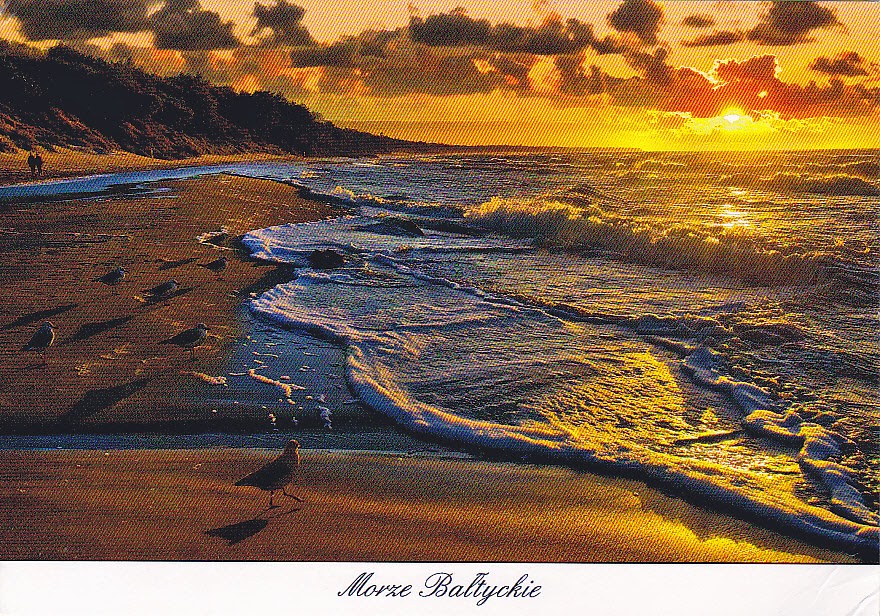 Postcard A La Carte: UTC+02:00 EUROPE - Poland - Sunrise Sunset