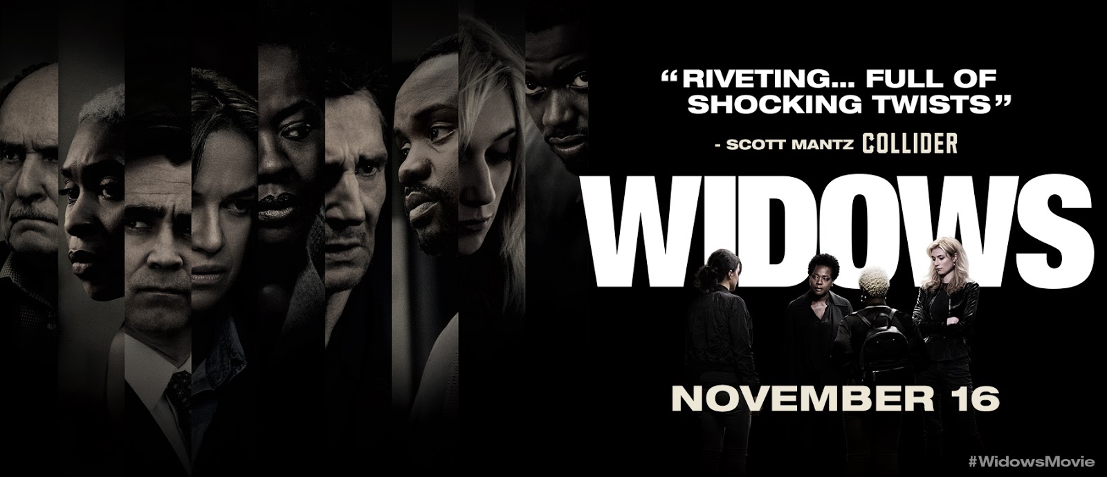 The Movie Sleuth: Cinematic Releases: Widows (2018) - Reviewed