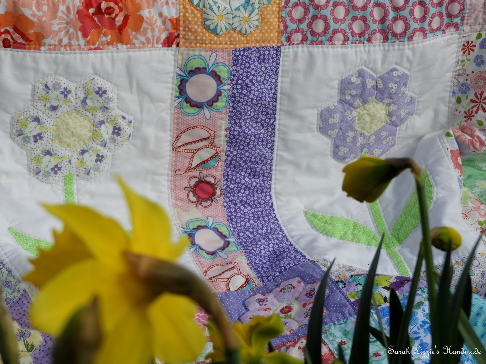 Sarah Lizzies: Spring Blossoms.....A Spring Finish