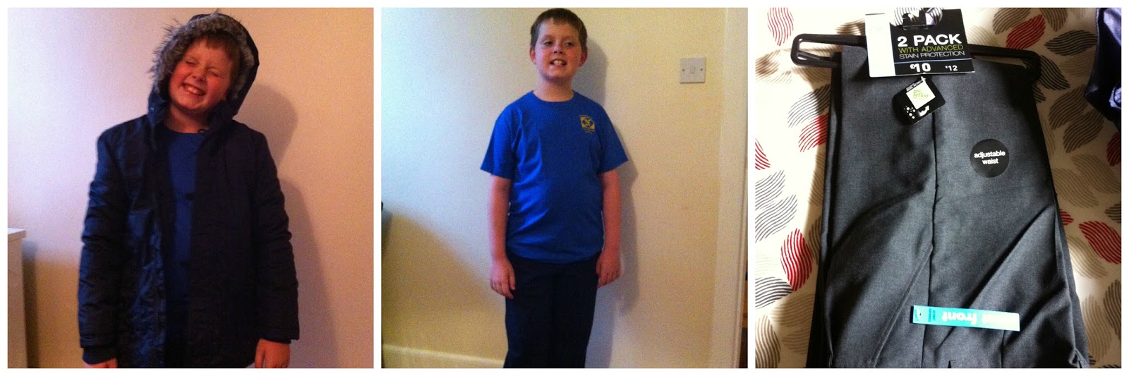 Mummy From The Heart: Back to school with Tesco (F&F uniform)