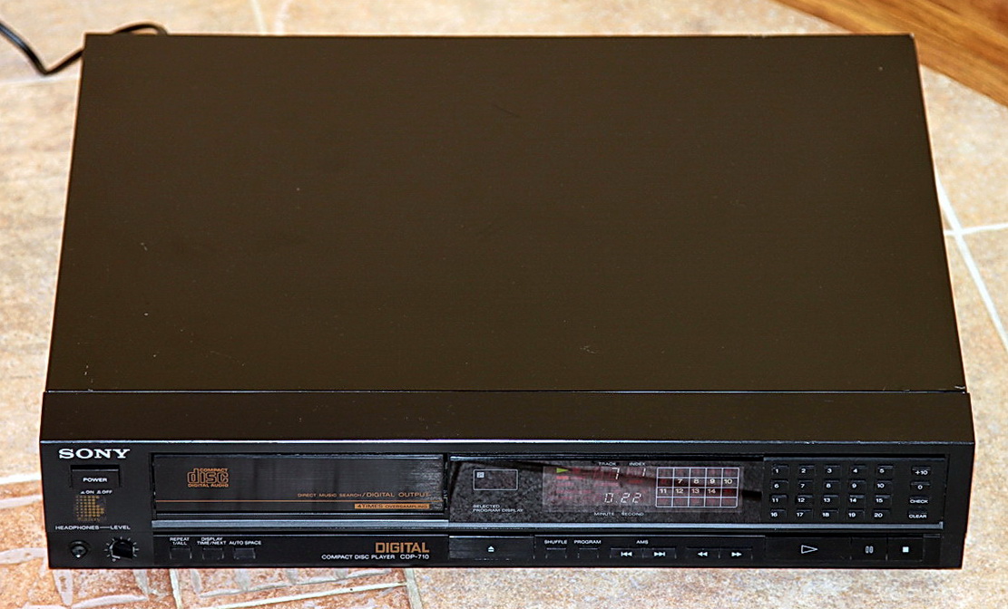 CD-проигрыватель Sony CDP-710 - ПКД на TDA-1541 в Московском магазине ...