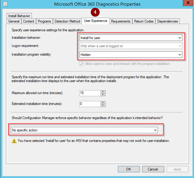 Office 365 Activation Troubleshooter SCCM Application