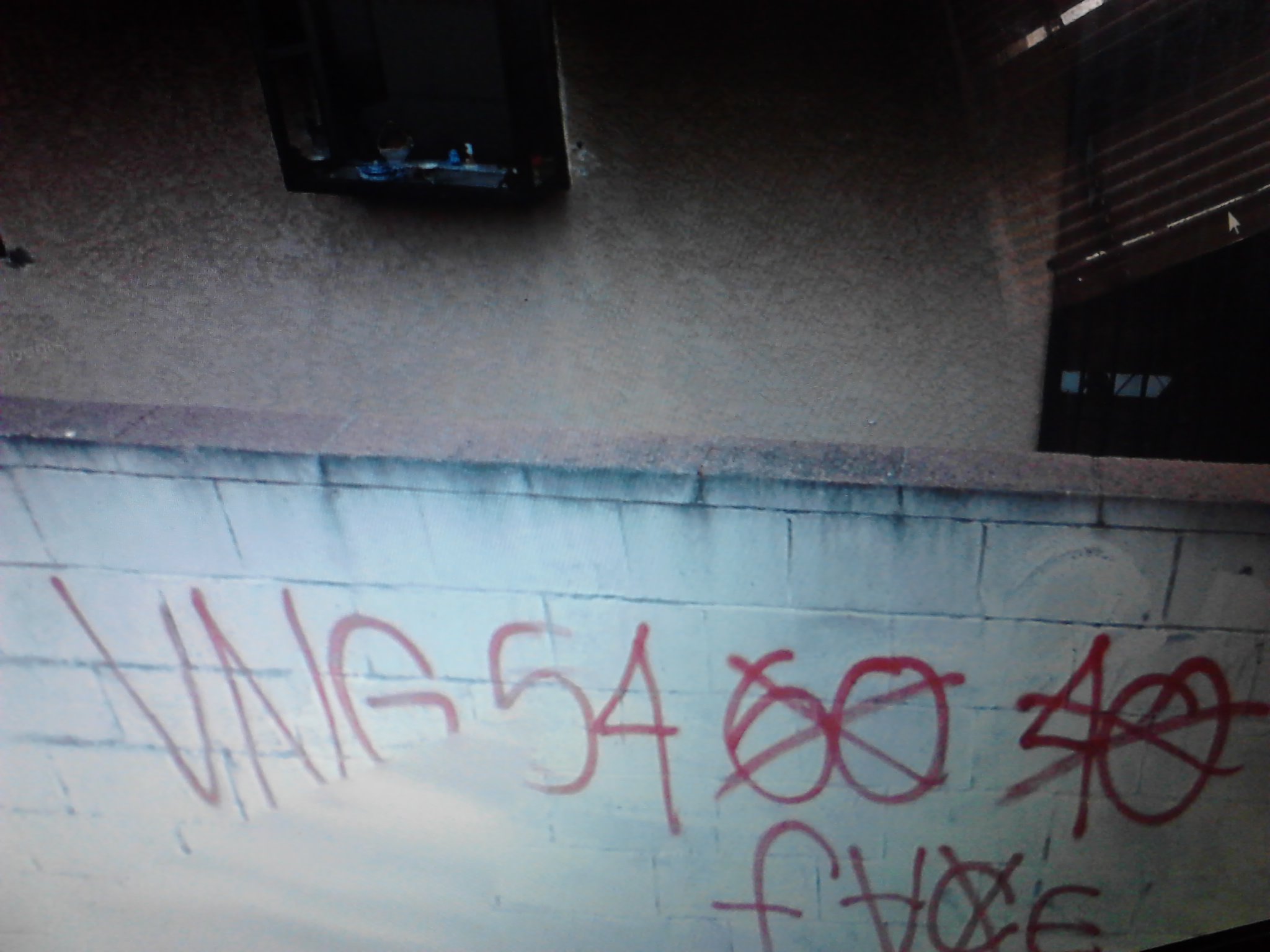 blood gangs graffiti: Van ness gangster brims ( VNGB , 54 street )
