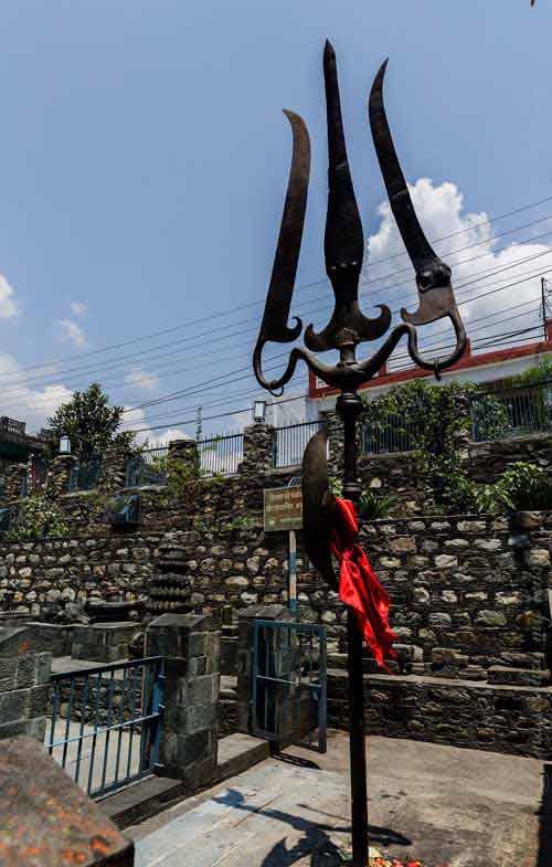 Shiva Threw This Trishul On Kamdev – Can Be Seen At Gopinath Temple In ...