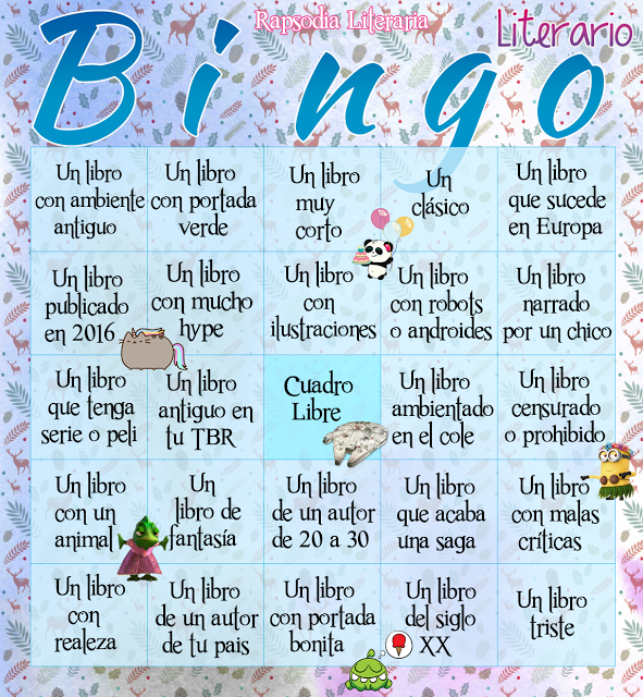 BINGO LITERARIO 2017