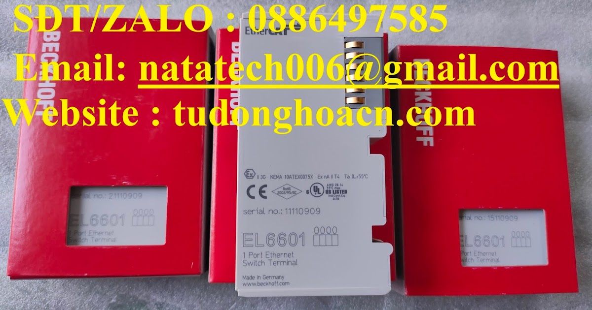 EL6601 khối mở rộng Beckhoff nhập khẩu chính hãng