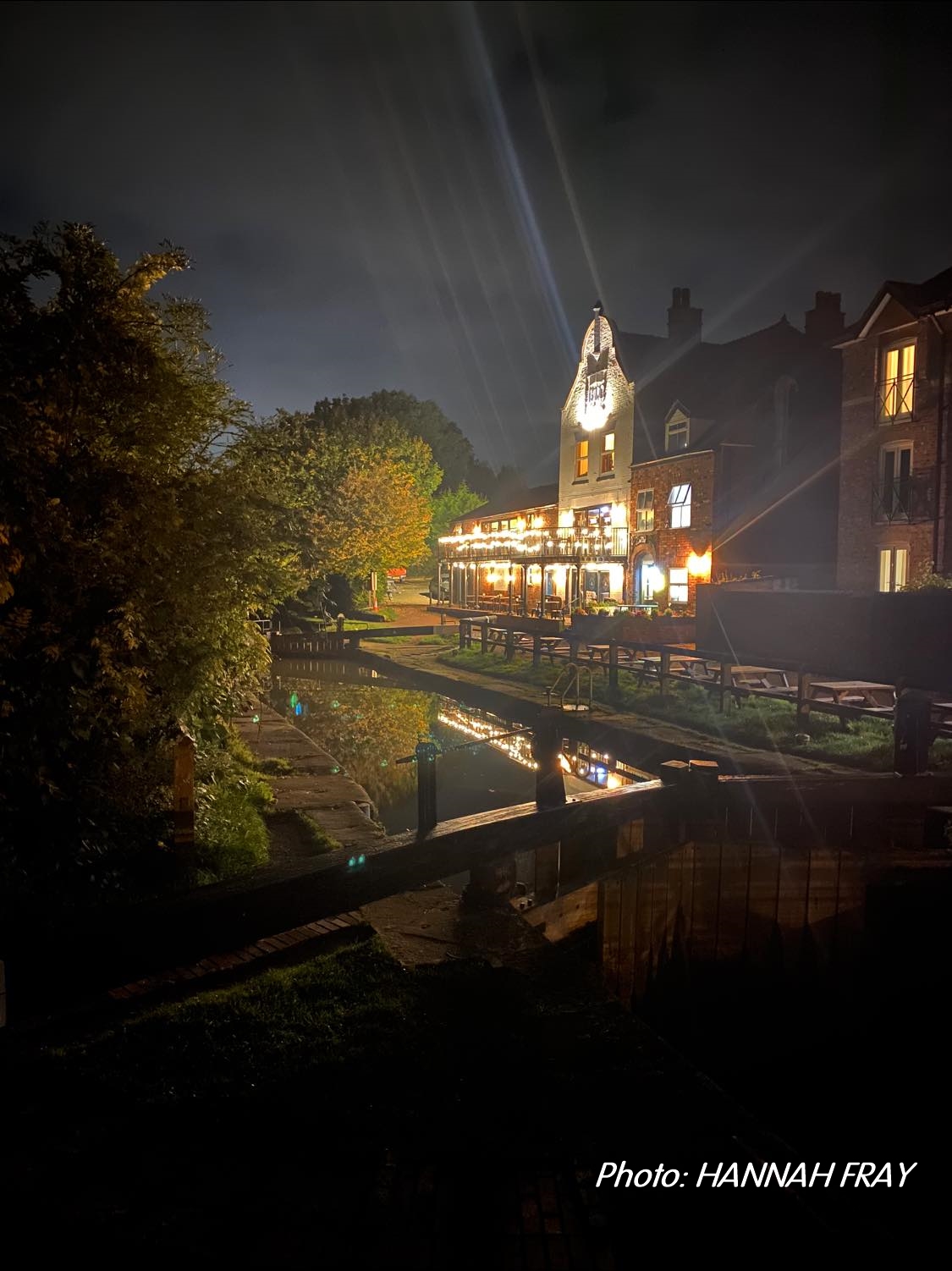 THE MIDDLEWICH DIARY: THE BIG LOCK AT NIGHT OCTOBER 2021