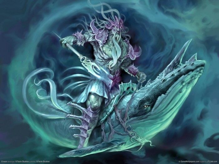 PLANETA AGUA: FORCIS : DIOS DE LAS PROFUNDIDADES DEL MAR