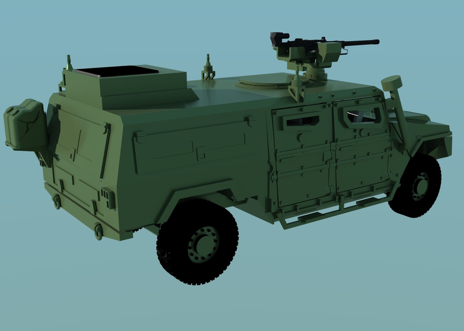 EVOLUTION DESIGNES: VAMTAC ST5 VERT MEJORADO