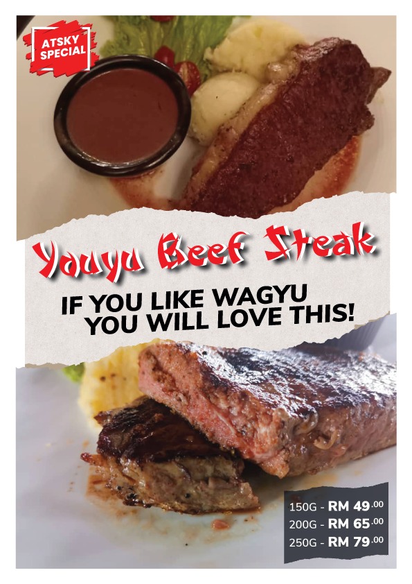 ATSKY Kota Damansara | Tempat eksklusif makanan 5 bintang pada harga ...