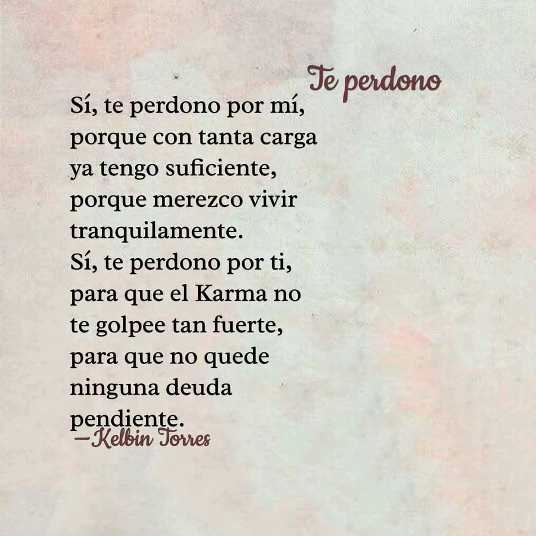 Música, Historia y Arte : Te perdono...y no.