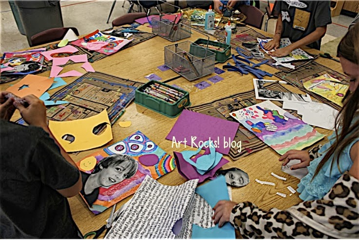 Art Rocks!: All Grades: I Am Collages