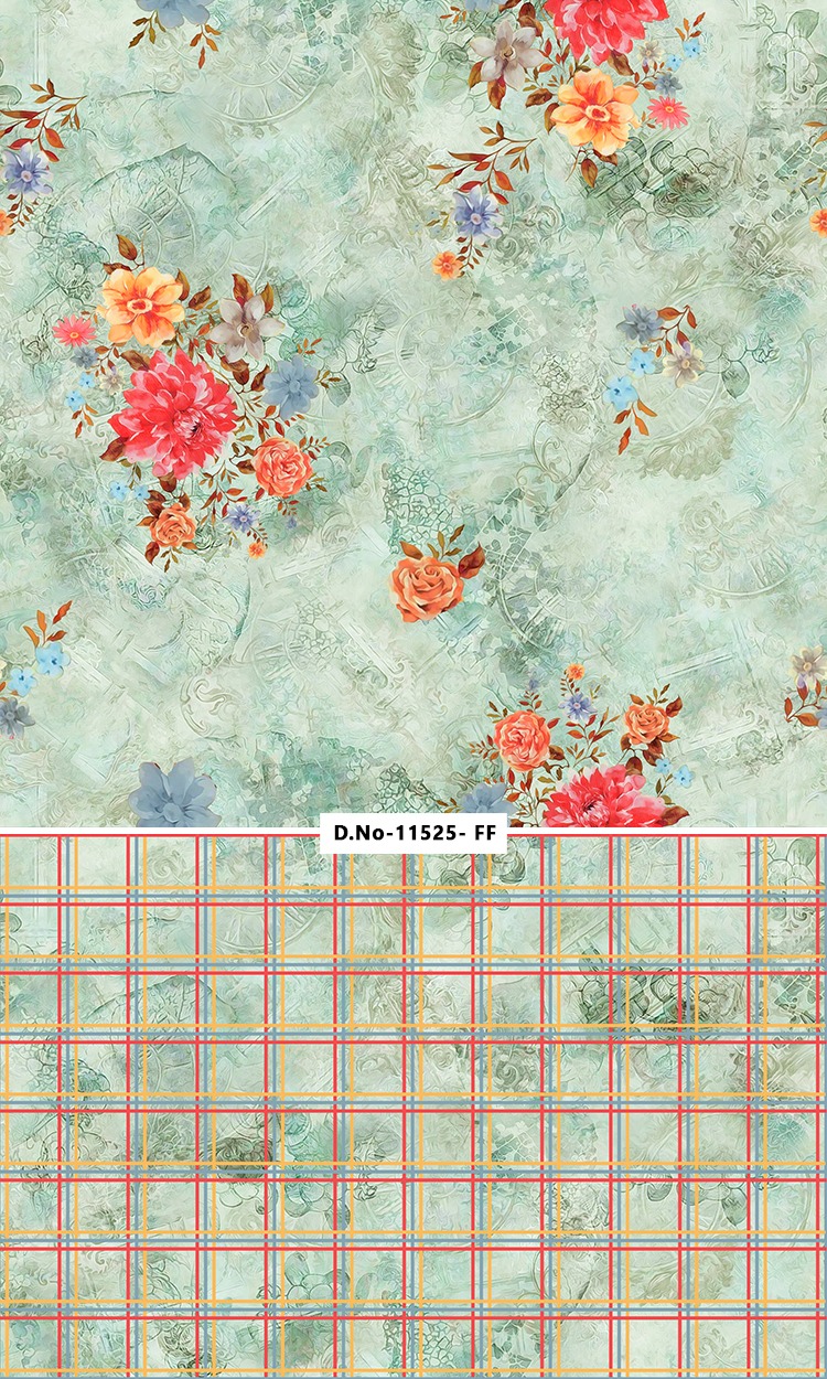 Mix & Match Digital Print Desire world