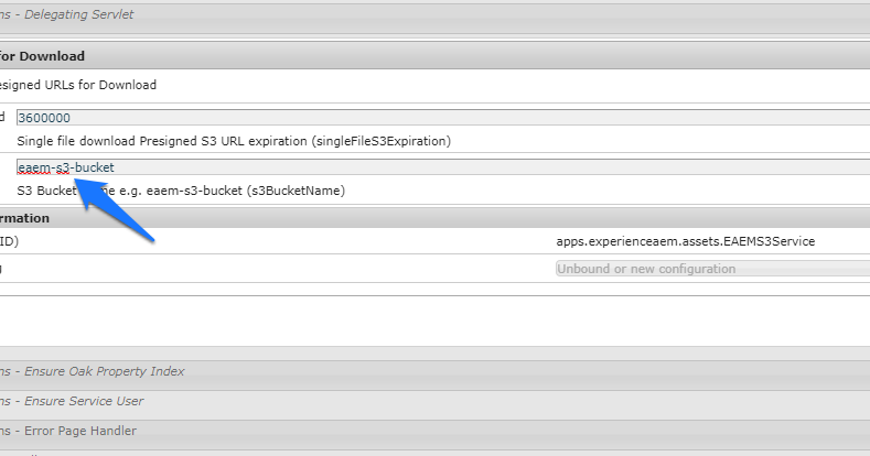 Experiencing Adobe Experience Manager (AEM, CQ): AEM 6430 - AEM Asset Share Commons Presigned S3 ...