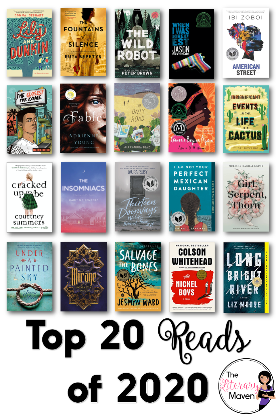Top 20 Reads of 2020 - The Literary Maven