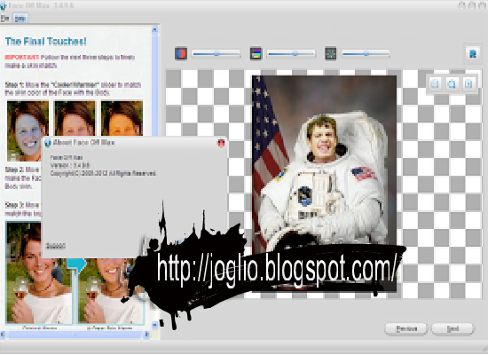 Software Khusus Untuk Menukar Wajah Foto Lain Dengan Foto Kita JOGLIO