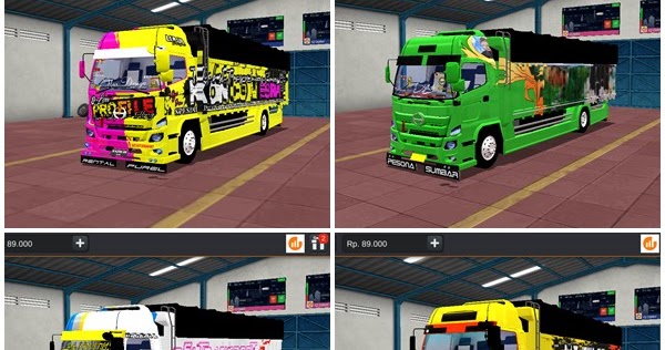 Livery Hino 500 Bumper Modif By HSD Codit Aldovadewa