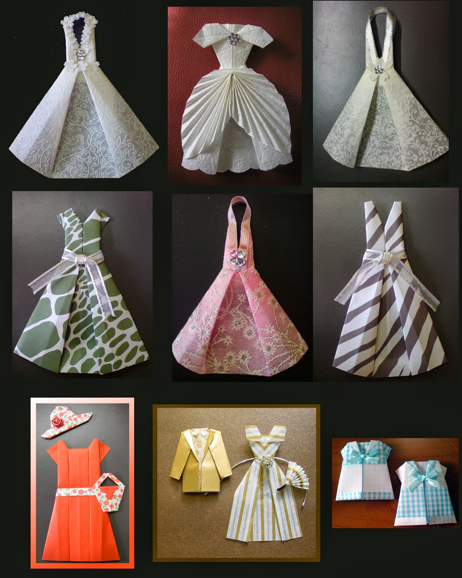 fashion origami ~ origami instructions art and craft ideas