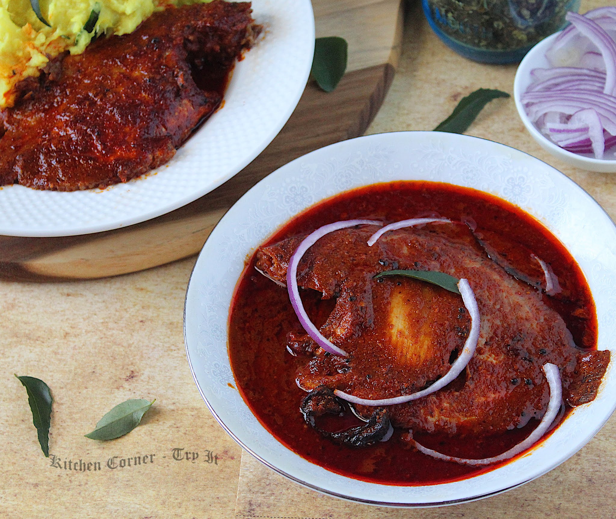 Kallu Shappu Karimeen Curry | Kerala Toddy Shop style Pearl spot Fish Curry