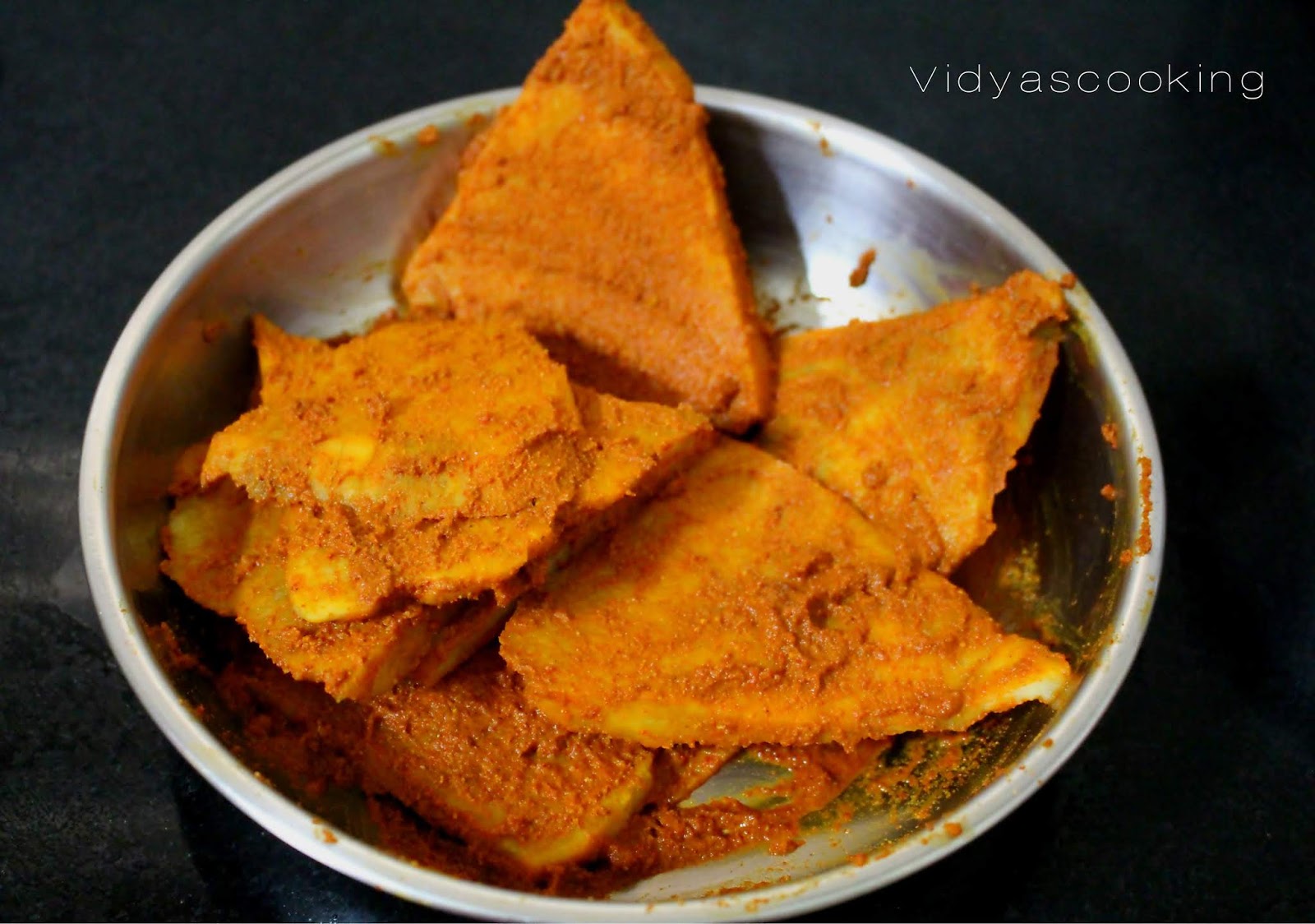 Yam Fish Fry Recipe (Elephant Foot Yam)