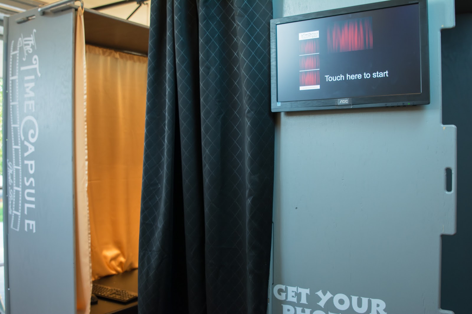 Where we got started! ~ The Time Capsule Photo Booth