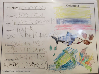 Colombia - including Ocean Animals