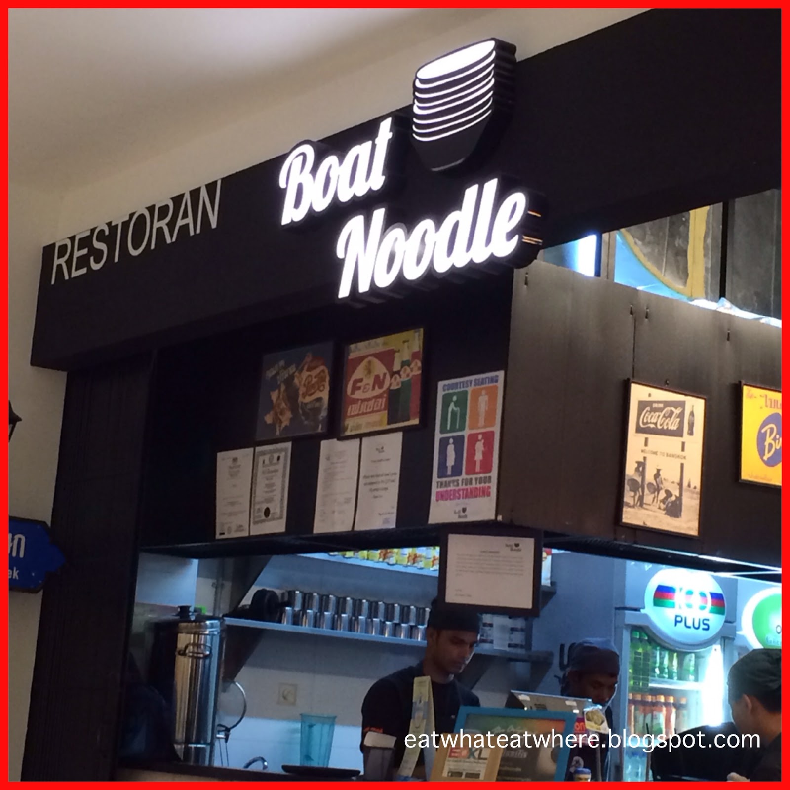 Eat what, Eat where?: Boat Noodles @ ikon Connaught