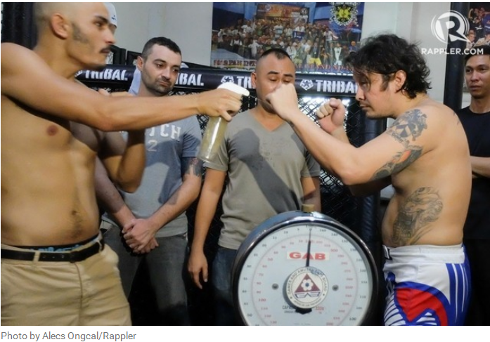 Watch:Kiko Matos sprays pee at Baron during weigh-in - Where In Bacolod