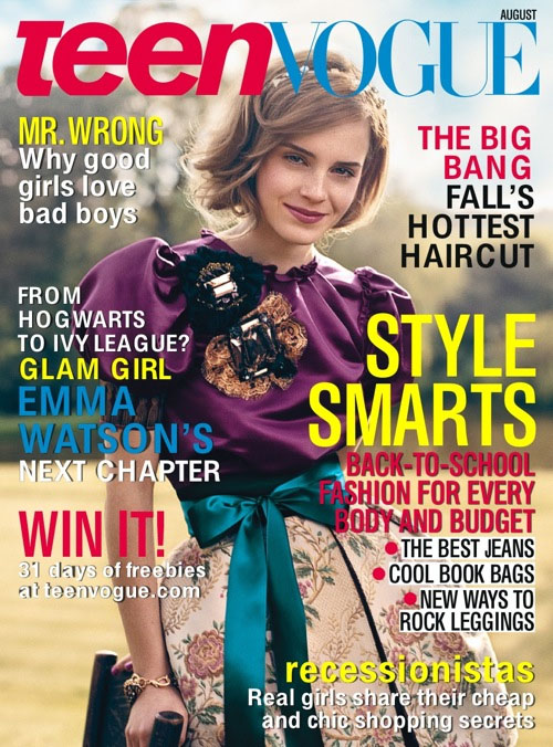 Satina's Super Media Blog!: Teenage Magazine Analysis