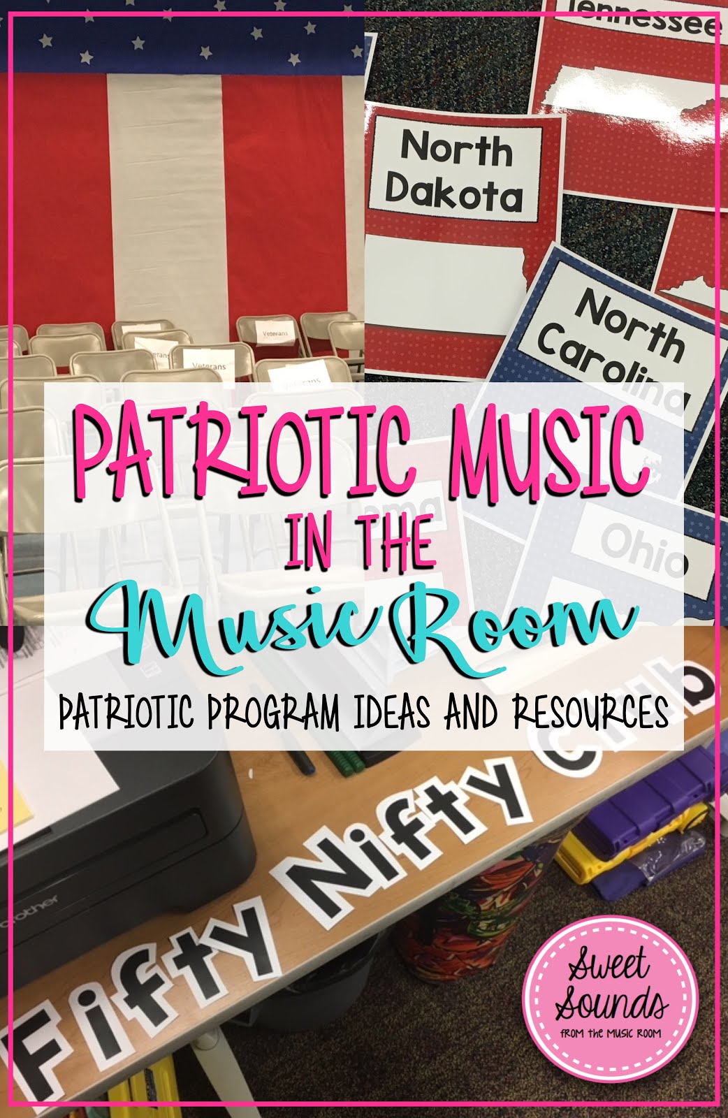 Patriotic Music Program: 50 States to Sing About | Sweet Sounds