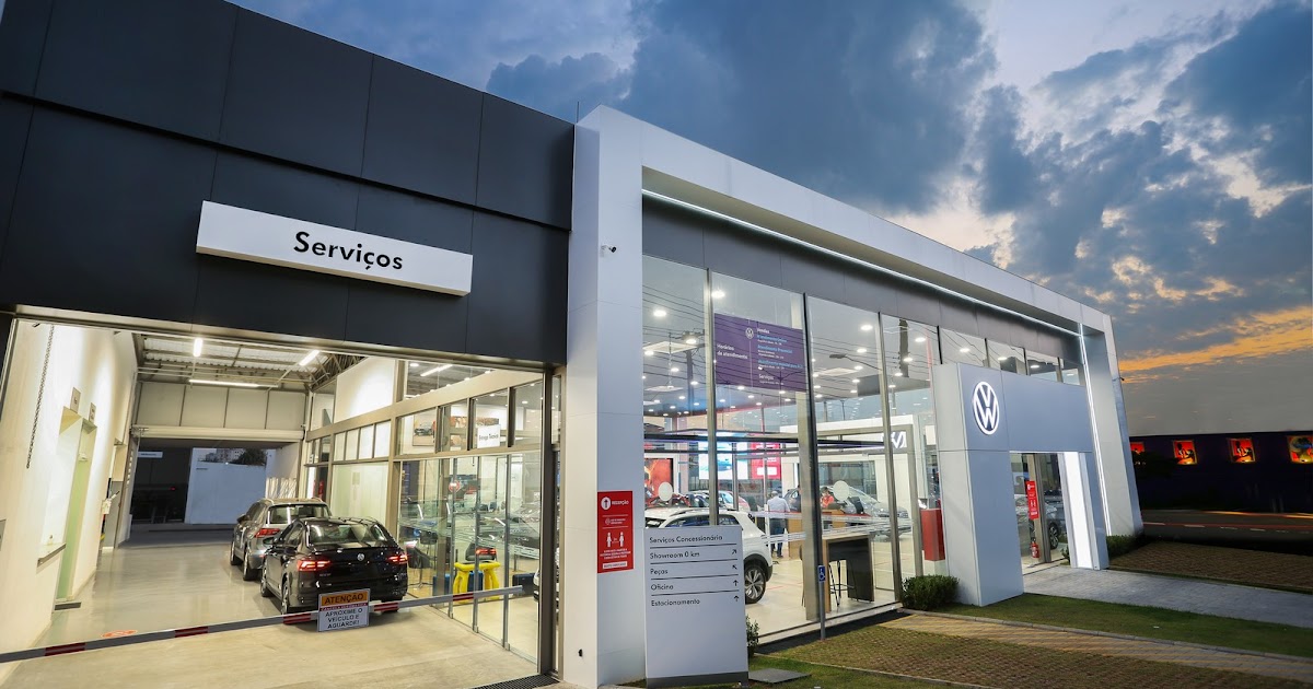 Após novo logotipo, Volkswagen revela novo conceito de concessionária ...