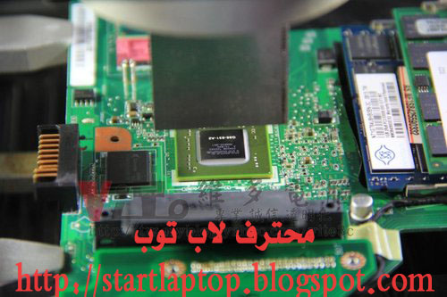 اسوس ASUS F6S عطل تقسيم الشاشه الى شاشات صغيره