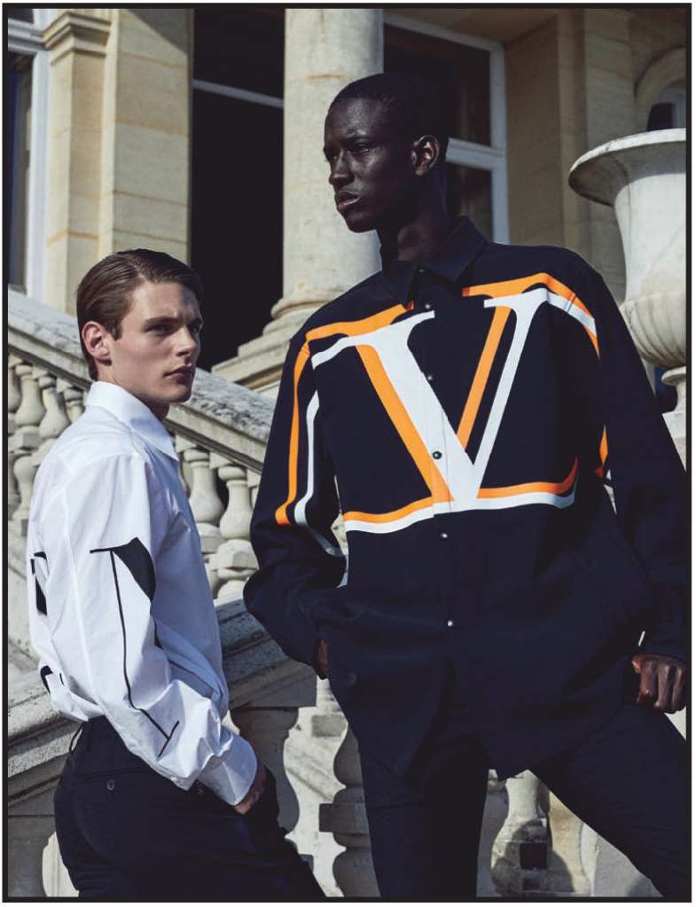 Lamine Faty, Tunter Barbur y Thomas Hilarie para L'Officiel Hommes Italia