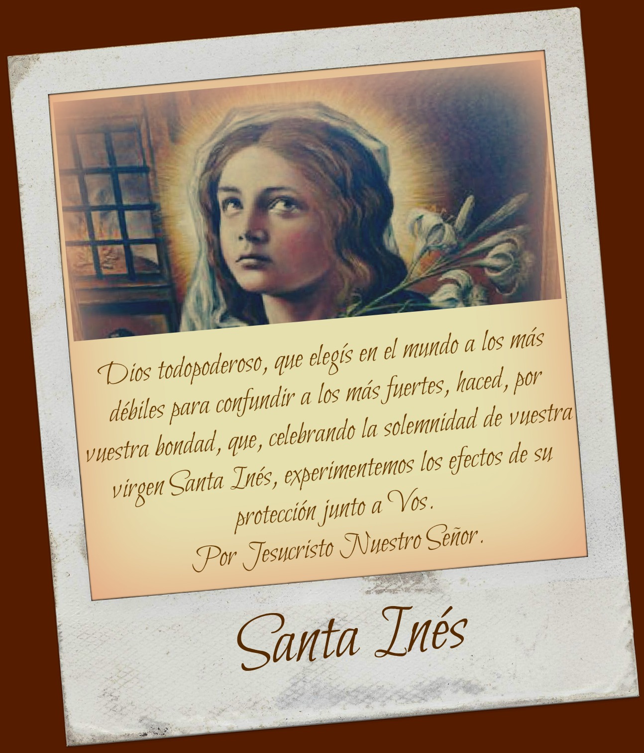 SANTORAL MARIA REINA Y SEÑORA: SANTO DE HOY 21 DE ENERO