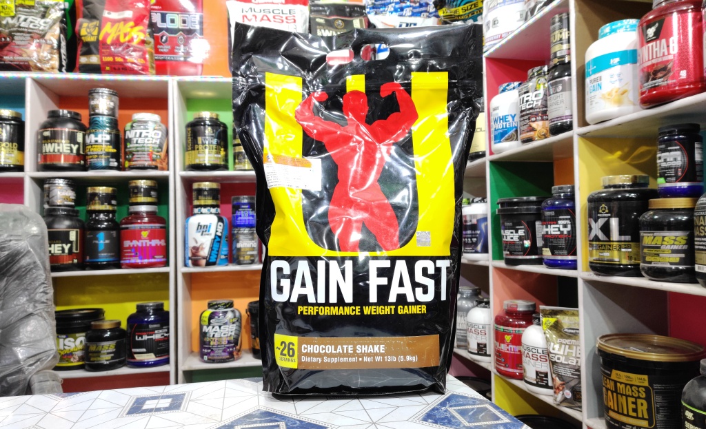 Universal Nutrition Gain Fast - 13 lbs, 5.9Kg - NCRFS