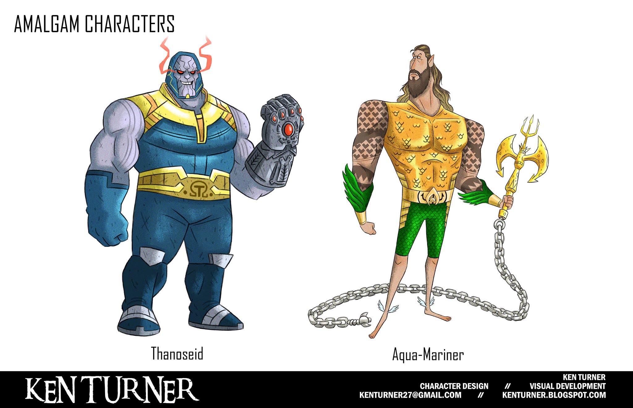 Ken Turner: Amalgam Characters