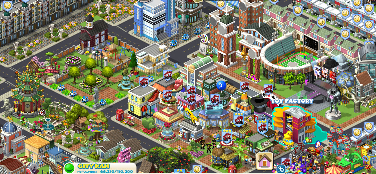 MELocotonyREGaliz: Magníficas ciudades en CityVille