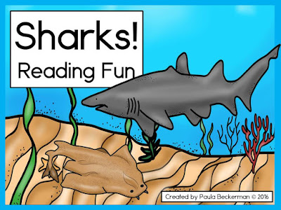 Paula's Primary Classroom: Shark Week Blog Hop (and Freebie!)