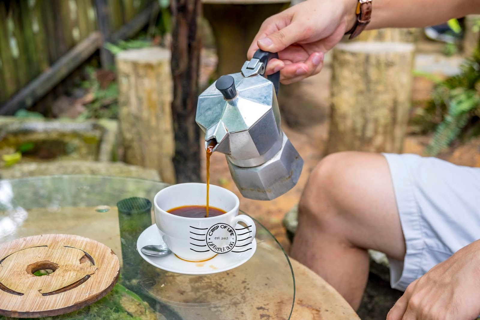 The Cafe in the Highest Point of Penang - Kopi Hutan Monkey Cup Cafe ...