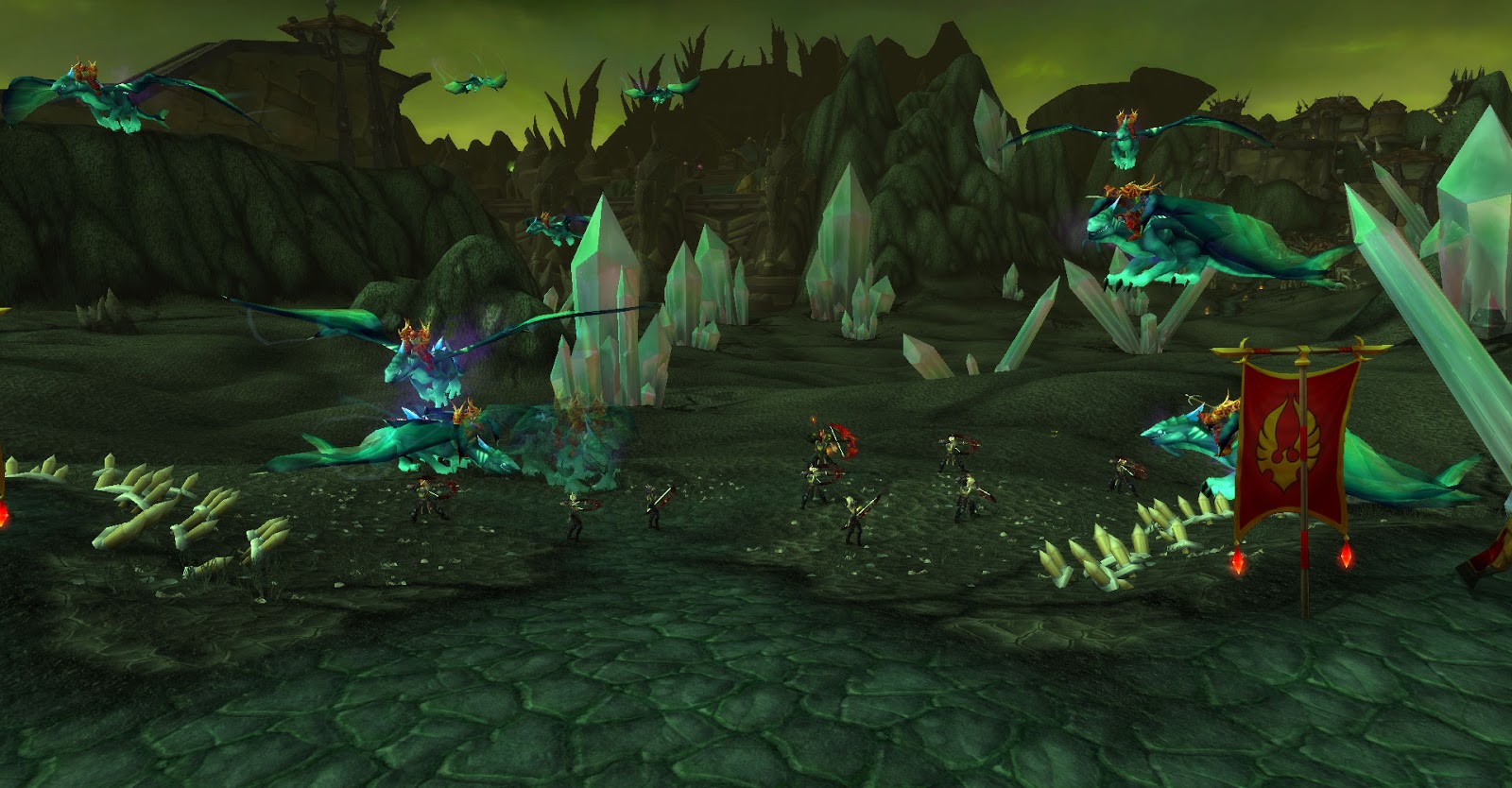 World of Warcraft Lore: Netherwing Dragons