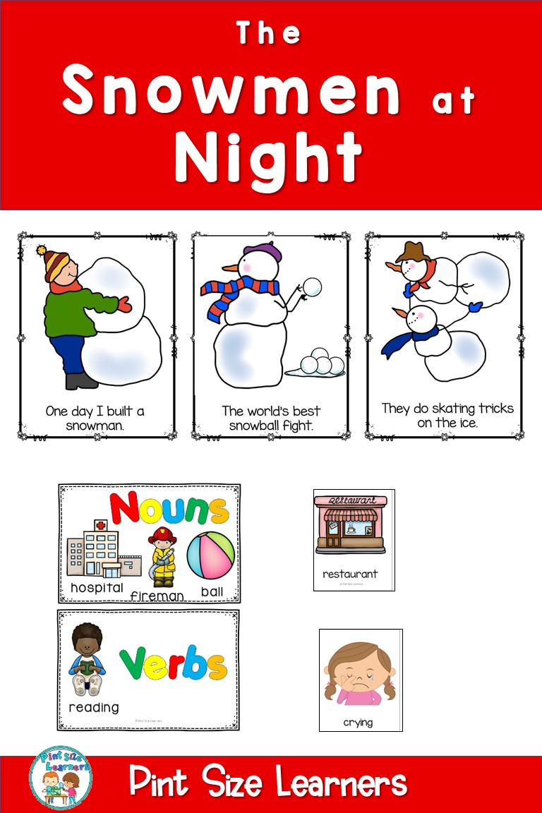 Winter Book Activities - Pint Size Learners