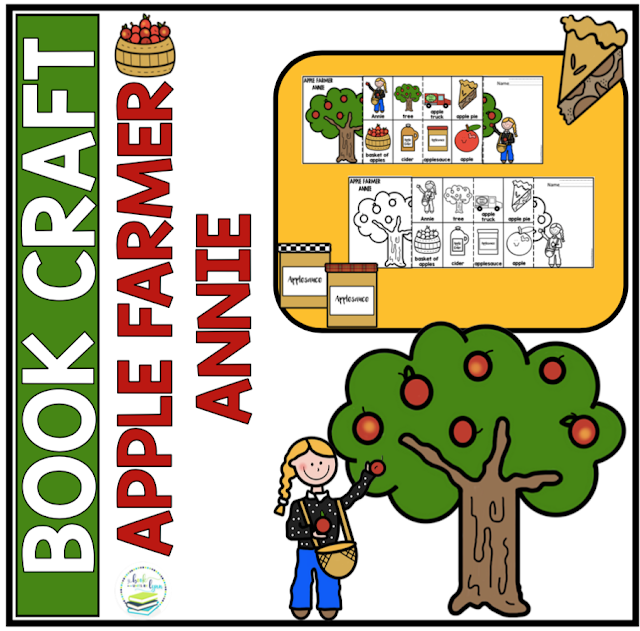 APPLE FARMER ANNIE BOOK CRAFT ~ Book Units by Lynn