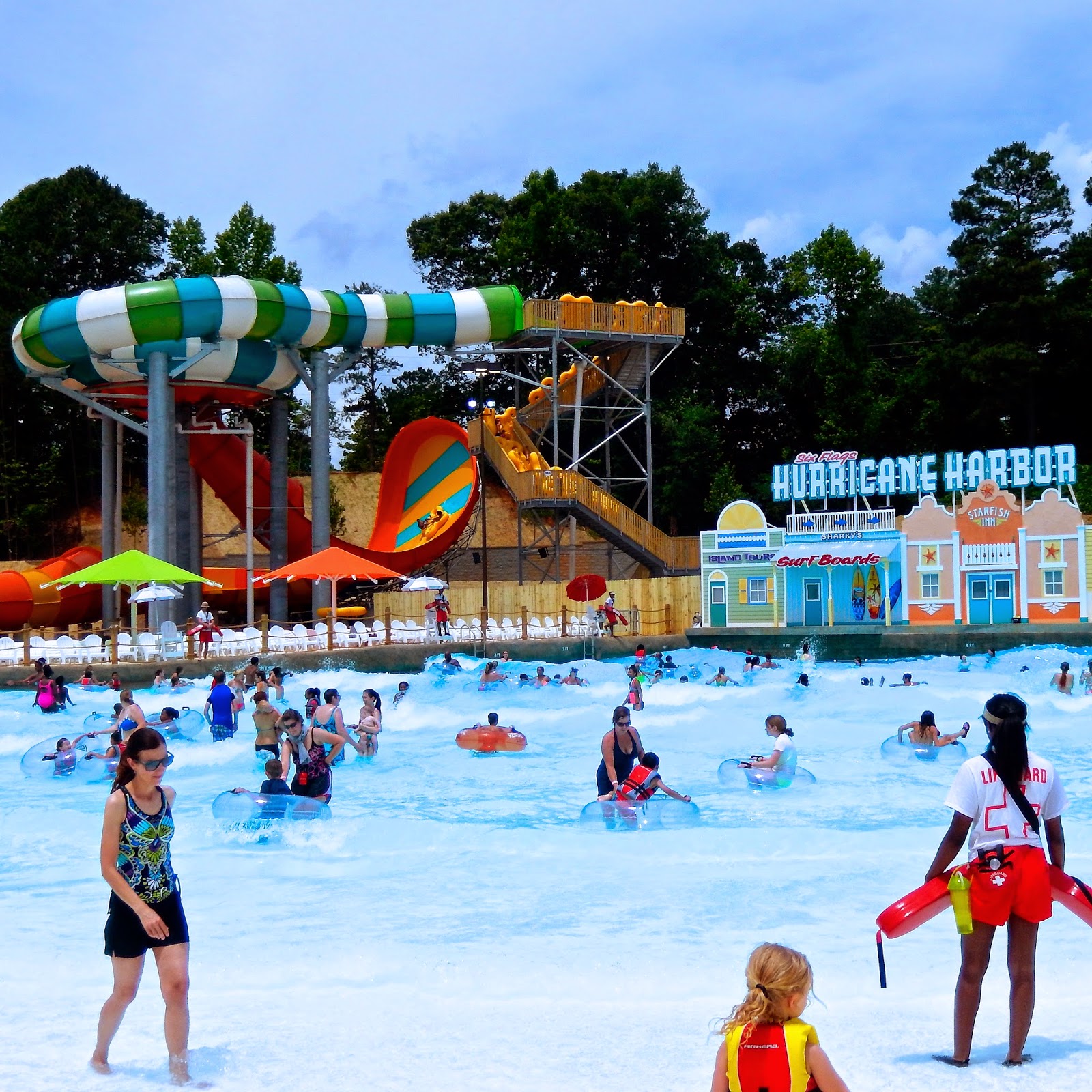 Thrillography: Six Flags Over Georgia's Hurricane Harbor Media Day ...